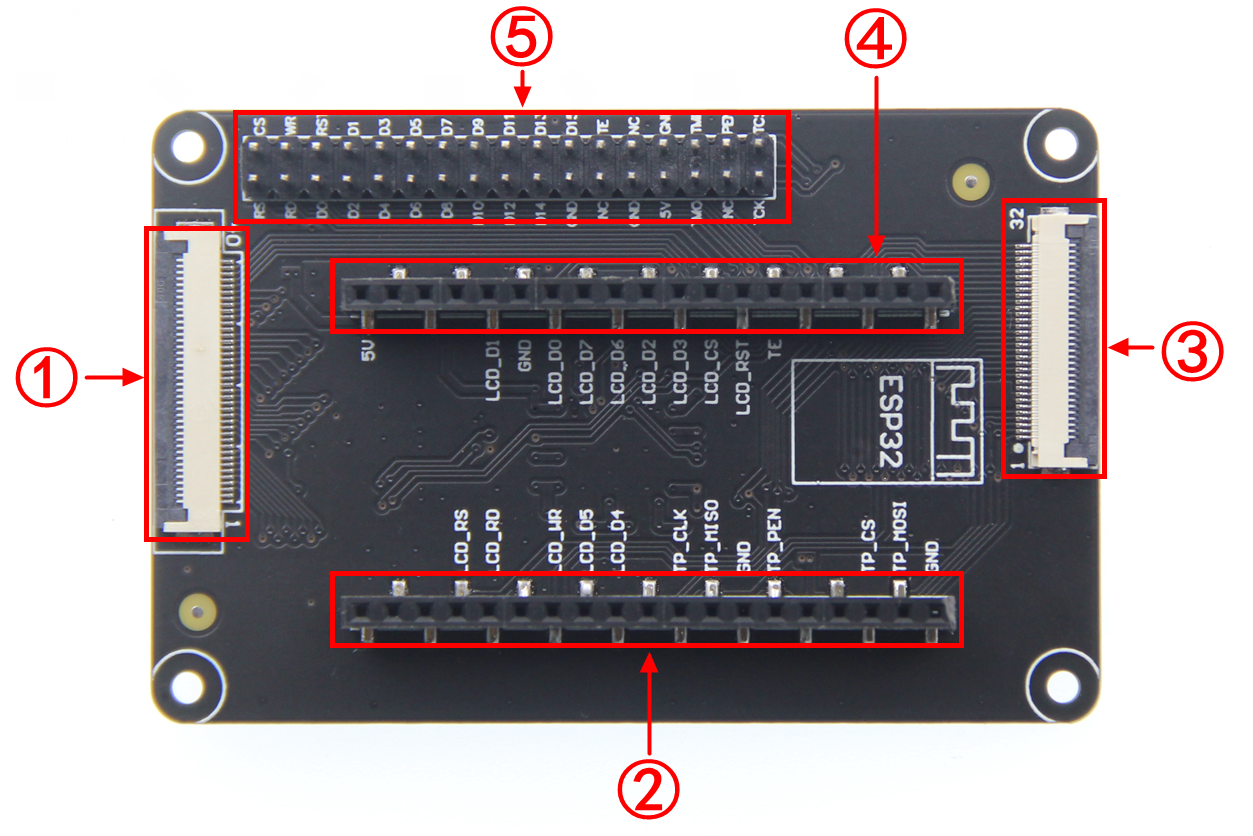SSD1963-RGB Pinboard - LCD wiki
