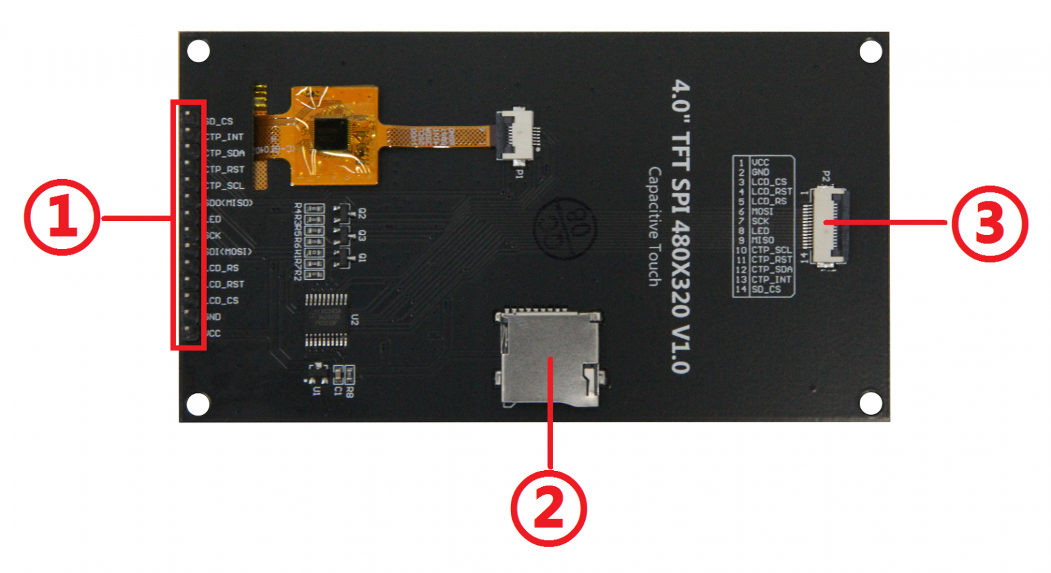 4.0inch Capacitive SPI Module ST7796 - LCD wiki