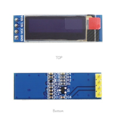 0.91inch IIC OLED Module SSD1306 SKU:MC091GX - LCD wiki